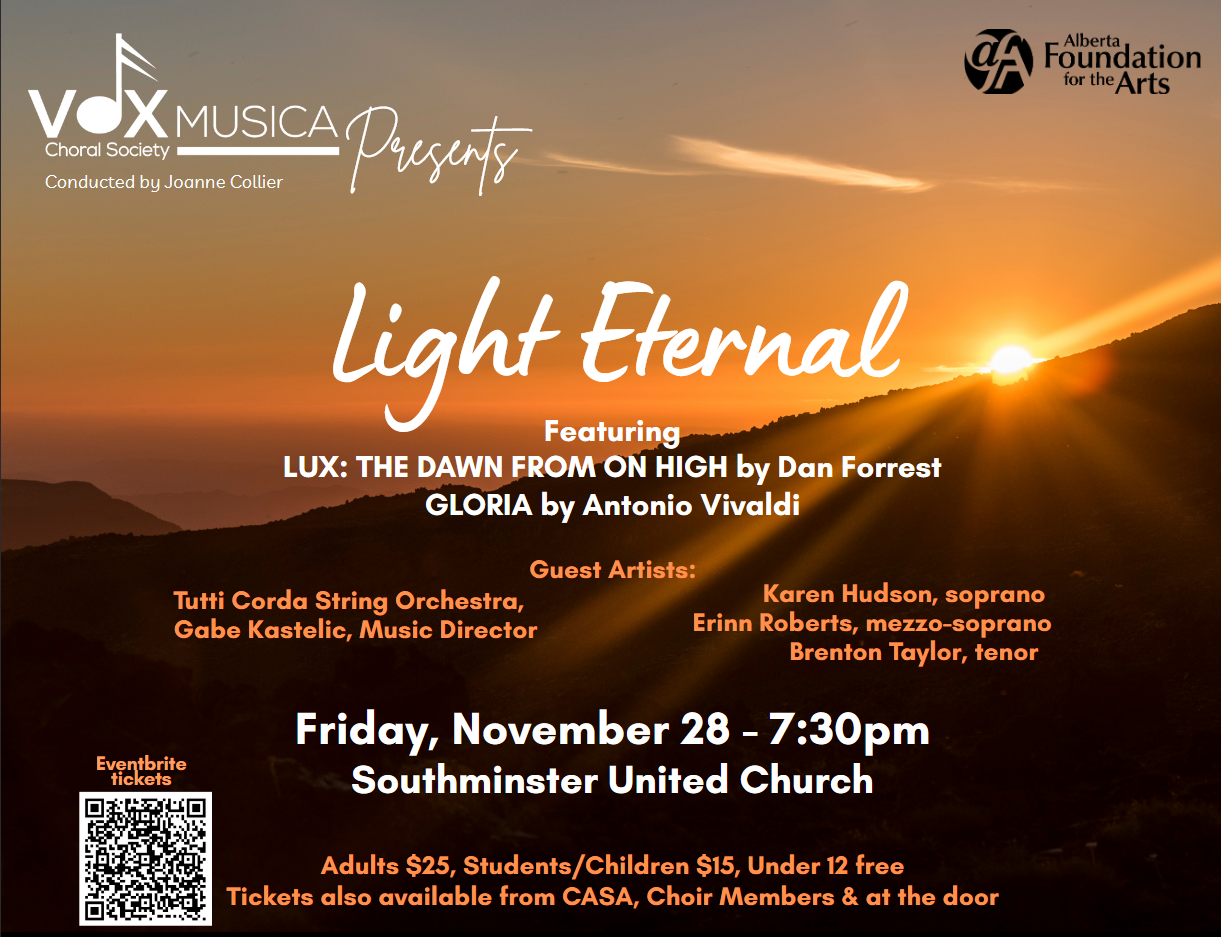 Light Eternal - Allied Arts Council of Lethbridge