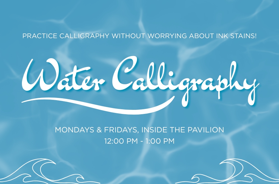 Water Calligraphy - Allied Arts Council of Lethbridge